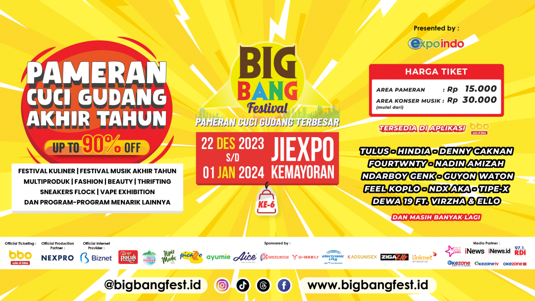 Voucher: Big Bang Jakarta 2023 - Tiket Pameran - BIGBANGMAYORA, BBO